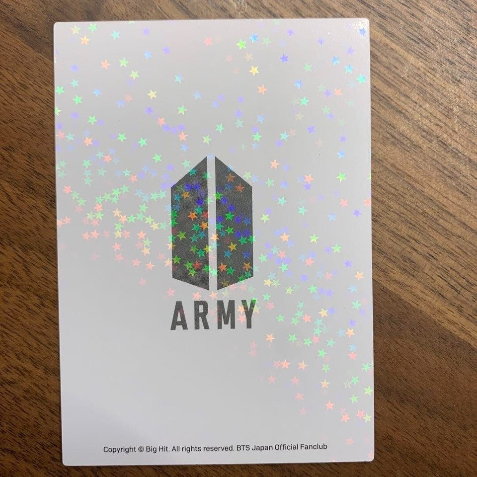 BTS photocard JIMIN Fan Club continuation renewal registration SPEAK ...