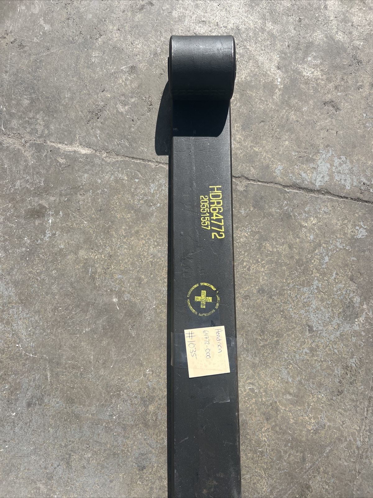 Hendrickson HDR 64772000 - Airtek Front Leaf Spring Volvo 20551557 for ...