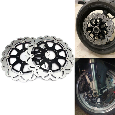 Front Brake Discs Rotor For SUZUKI GSXR 600 750 SRAD 1997-2003 GSXR1000 ...