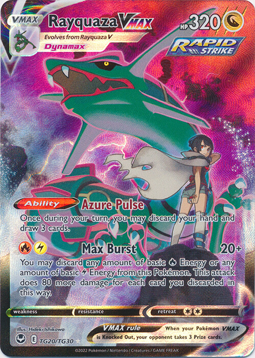 Rayquaza VMAX TG20/TG30 Swsh12: Sword & Shield - Silver Tempest Trainer ...