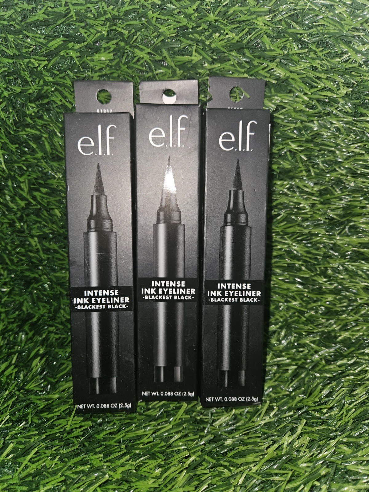 3~Elf Cosmetics Studio Intense Ink Eyeliner in Blackest Black, 2.5g ...
