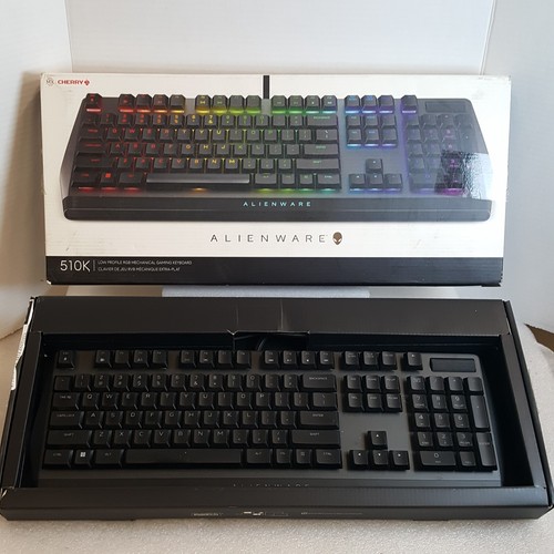 Alienware Low Profile RGB Mechanical Gaming Keyboard - AW510K -Dark ...