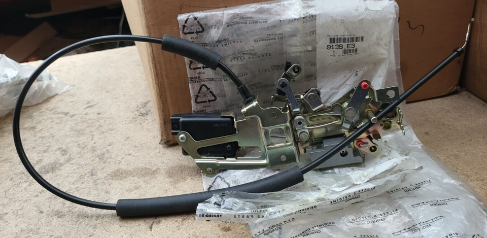 Citroen Berlingo Peugeot Partner Sliding Door Lock Elec. Left 9138E3 ...