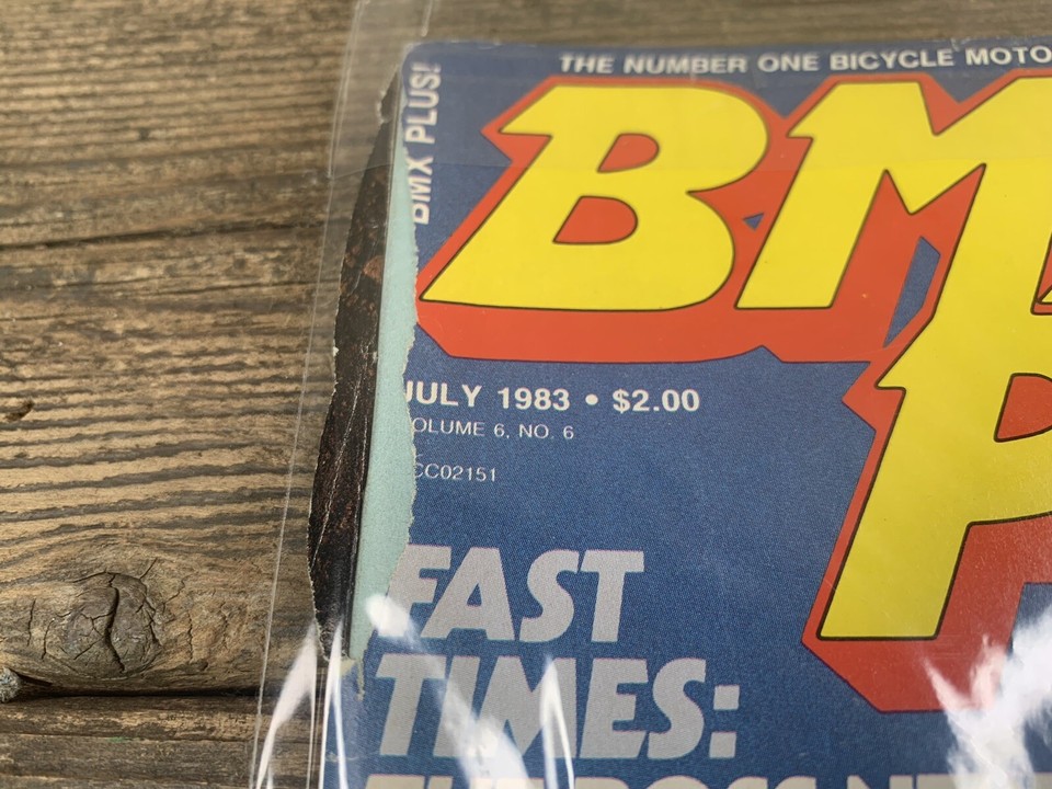 July 1983 Bmx Plus Magazine Old School Vintage | eBay