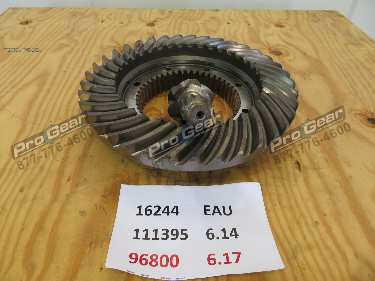 96800 EATON RING & PINION FOR 16244 TWO SPEED DIFFERENTIAL 6.17 RATIO ...