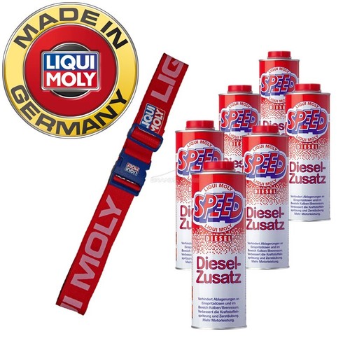 6x 1 L LITER LIQUI MOLY SPEED DIESEL ZUSATZ KRAFTSTOFF-ZUSATZ ...