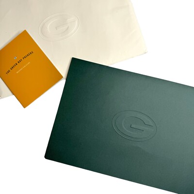 NFL Green Bay Packers Shareholder Packet: Certificate Folder, Brochure ...