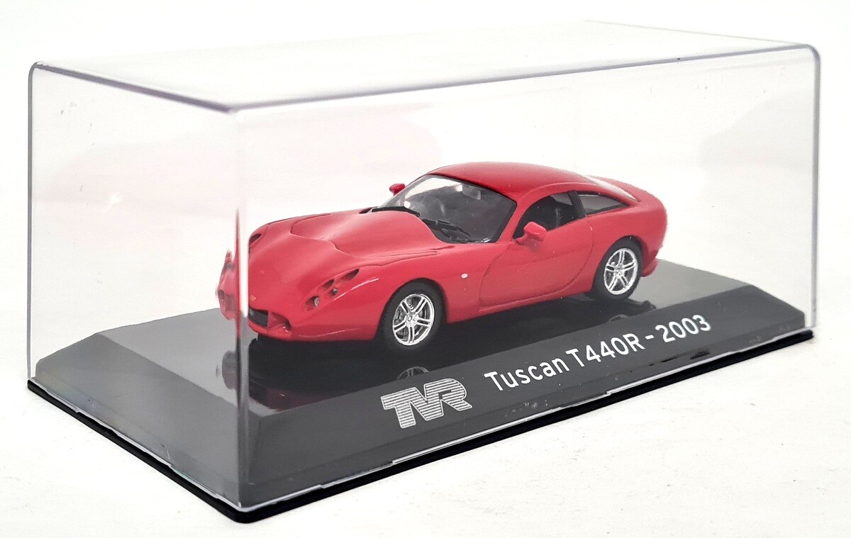 Altaya 1/43 - TVR Tuscan T440R 2003 Red Supercar Diecast Scale model ...