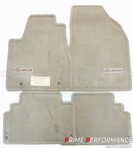 Lexus RX330 RX350 2004-2009 Ivory Carpet Floor Mat Set Genuine PT206 ...