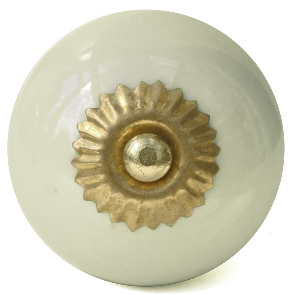 White cream ceramic knobs drawer pulls cupboard door knobs porcelain china | eBay UK