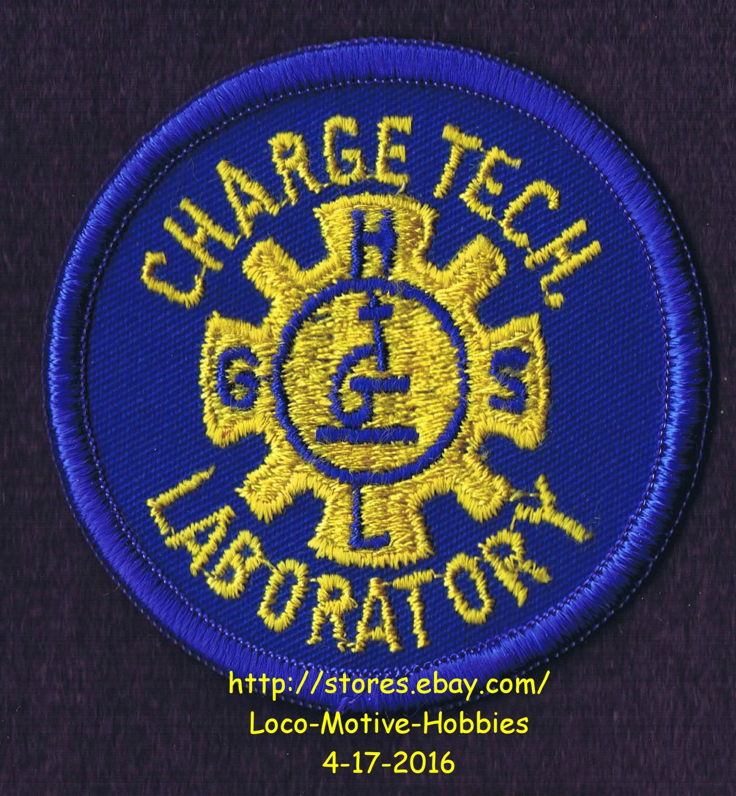 LMH Patch CHARGE TECH LABORATORY Technical Technology GHSL HGSL Gear ...