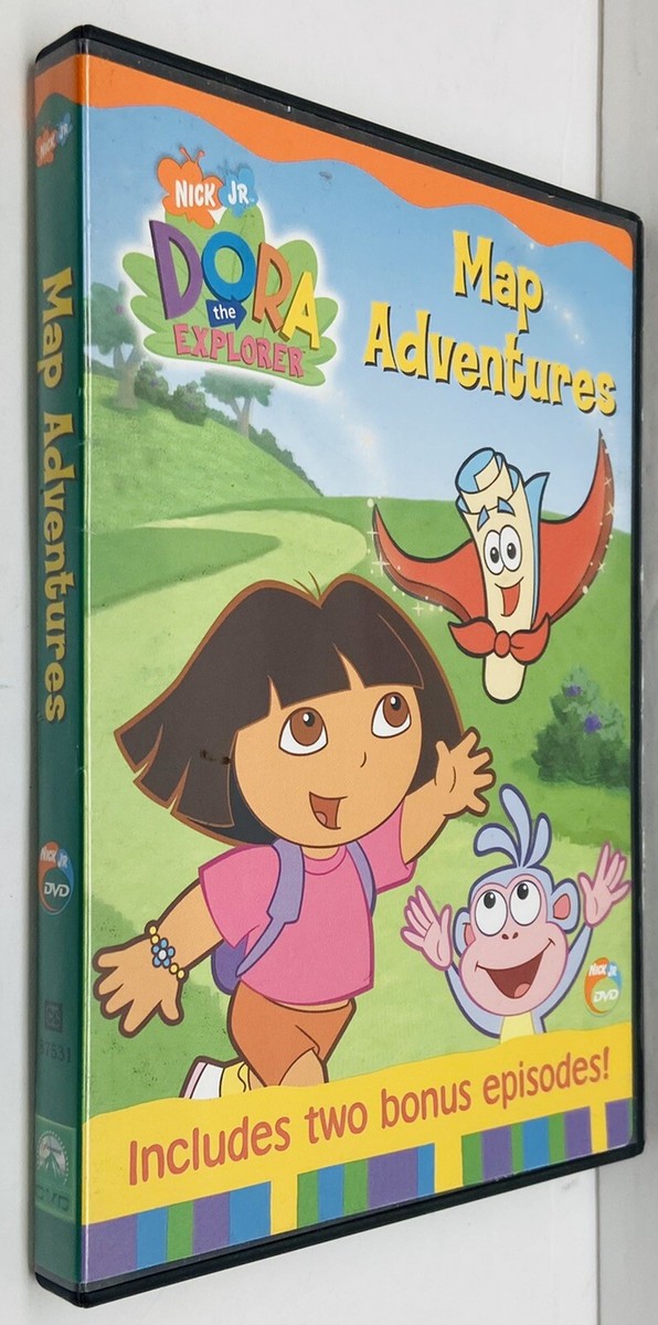 Dvd De Aventuras Do Mapa Dora A Exploradora Dora A Aventureira Super