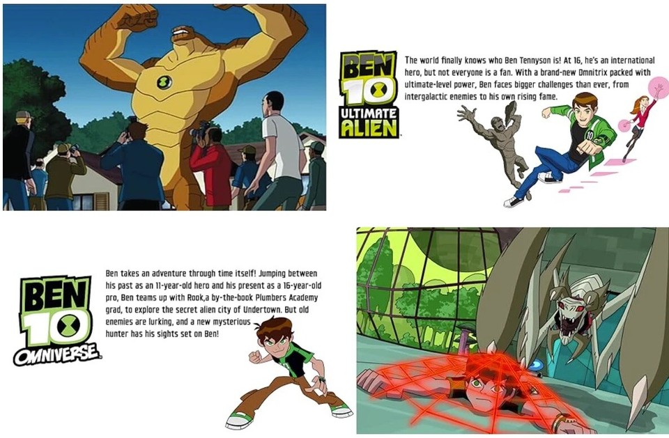 BEN 10 - THE COMPLETE COLLECTION DVD Set TV Series (200+ Episodes + 2 ...
