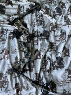 Hoyt Trykon Jr. RH Youth Compound Hunting Bow READY TO HUNT | eBay