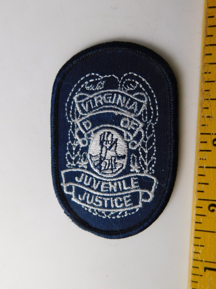 VIRGINIA JUVENILE JUSTICE PATCH SHOULDER CREST POLICE COLLECTOR | eBay
