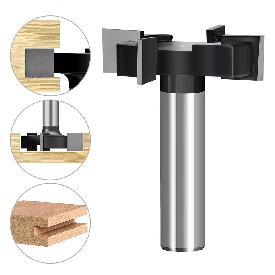 Spoilboard Surfacing Router Bit Slab Flattening CNC Milling Cutter 1 ...