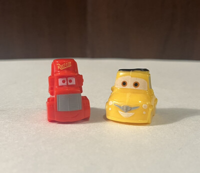 Disney Pixar Wikkeez Cars Luigi & Mack Blind Bag Figure Set | eBay