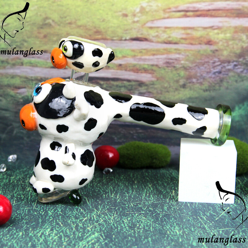 Milk Cow Deco Glass Pipes Hammer Glass Tobacco Water Pipe Hookahs 18 ...