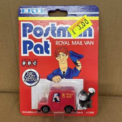 ERTL 1984 POSTMAN PAT 3cms ROYAL MAIL VAN MOSC | eBay