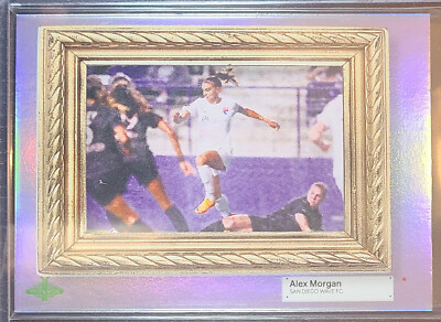 ALEX MORGAN 2022 PARKSIDE NWSL PARAMOUNT MAJESTY SSP #M2 SD WAVE! #29/ ...