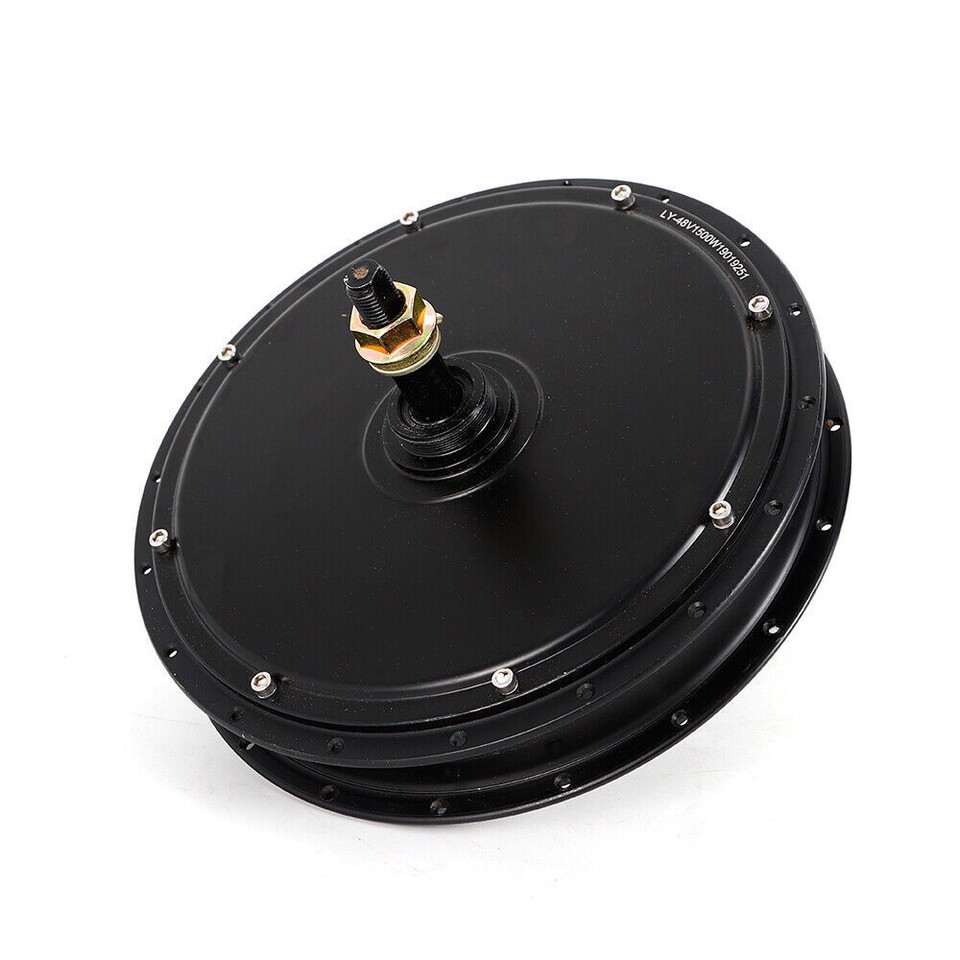 48V 1500W Fat Bike Hub Motor Powerful Brushless Ebike Motor Hub 500RPM ...