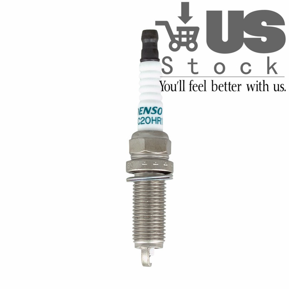 Pack of 4 DENSO SC20HR11 3444 Spark Plugs For Toyota Lexus Corolla ...