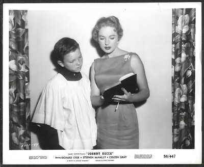 Coleen Gray Child Actor Richard Eyer Original 1950s On Set Photo Johnny ...