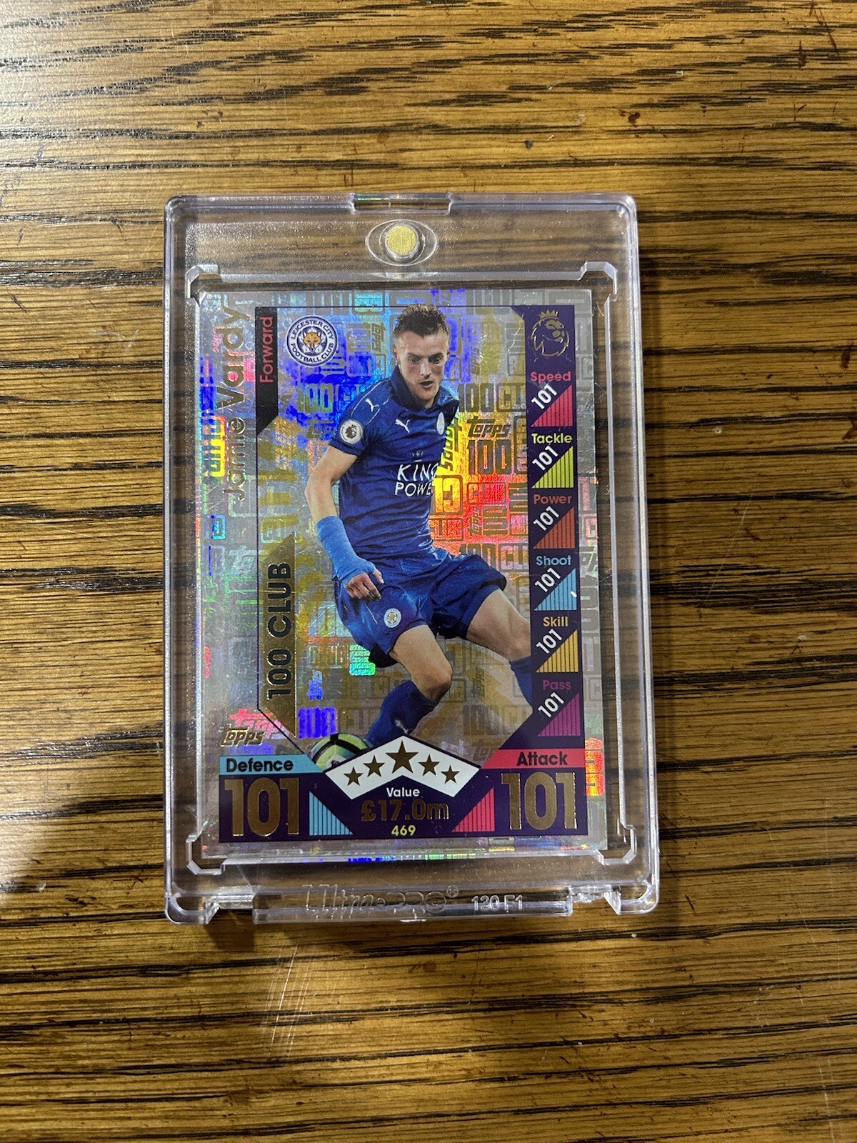 Jamie Vardy 100 Club Match Attax Card. | eBay