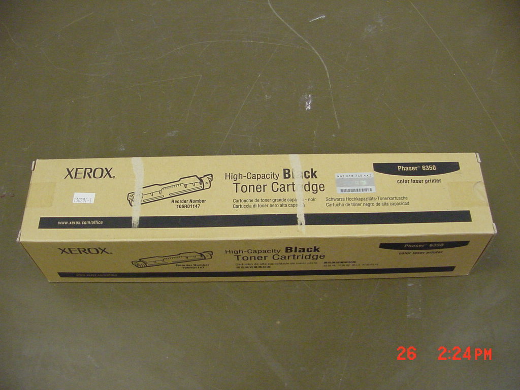 106R01147 XEROX PHASER 6350 TONER Cartridge BLACK 10K | eBay
