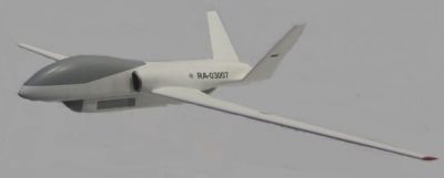 Zond 2 Sukhoi UAV Airplane Desktop Kiln Dry Wood Model Large Free ...