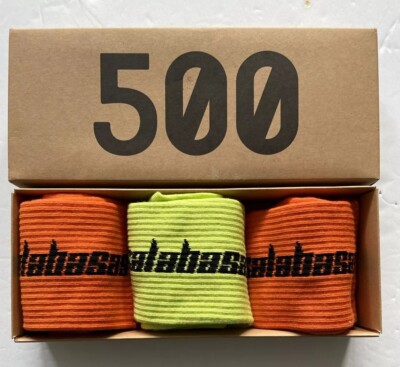 Yeezy Boost 500 Season 6 Calabasas Socks Kanye WEST 3 Pair (Box) USA 7 ...
