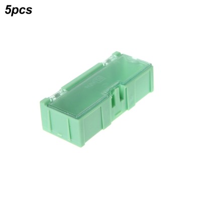 5Pcs/Set NEW SMD SMT Electronic Component Container Case Mini Storage ...