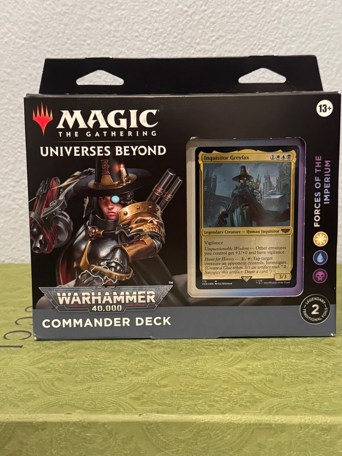 Wizards of the Coast Magic The Gathering Warhammer 40K Commander Deck ...