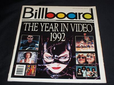 1993 JANUARY 9 BILLBOARD MAGAZINE - YEAR IN REVIEW COVER TOP CHARTS - O ...