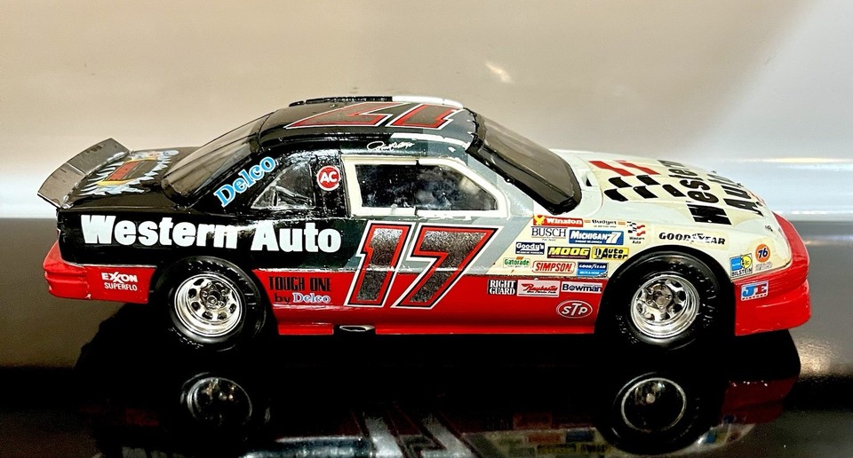🏁 Built Model Kit Vintage Monogram #17 Western Auto / AC Delco Lumina 1 ...