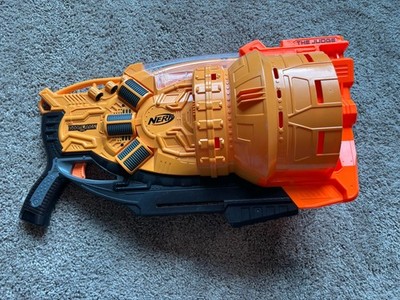 NERF Doomlands 2169 The Judge Big Gun Blaster Bazooka Tested Shoots 3 ...