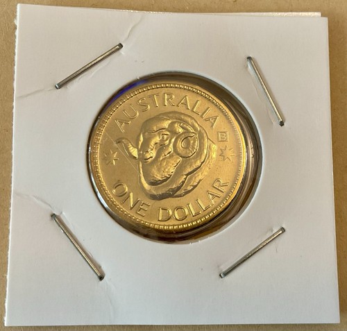 2011 Australia RAM ‘Rams Head’ B Mint Mark UNC $1 Coin From Mint Set ...