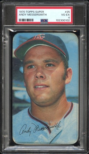 1970 TOPPS SUPER #25 ANDY MESSERSMITH PSA 4 | eBay