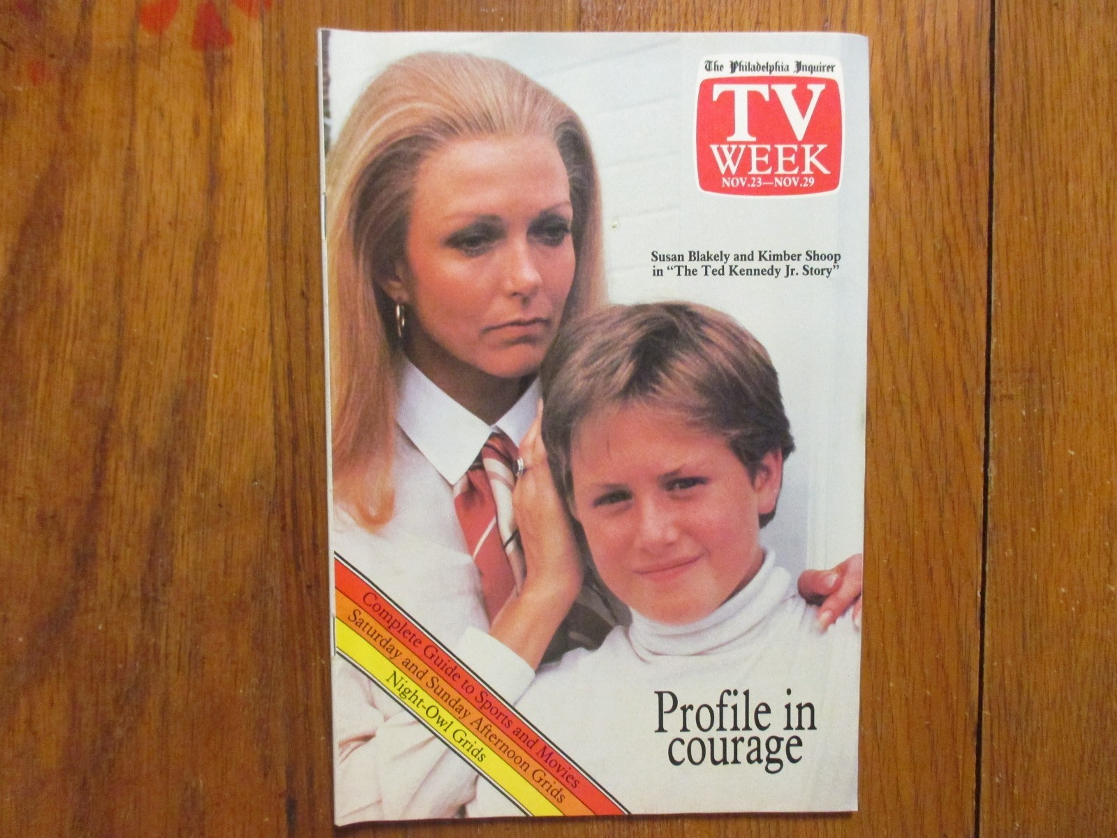 Nov 23-1986 Philadelphia Inquirer TV Week Mag(KIMBER SHOOP/THE MUNSTERS ...