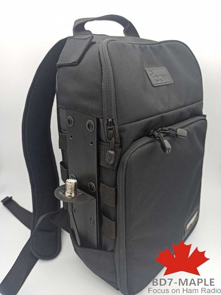 Antenna Bracket Holder Stand For LC-192 backpack bag ICOM 705 IC-705 ...