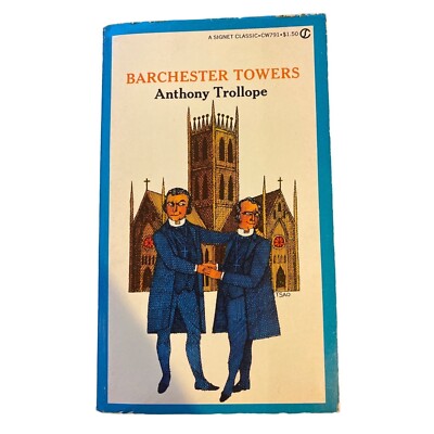 Paperback Barchester Towers Anthony Trollope Book First 1st Printing ...