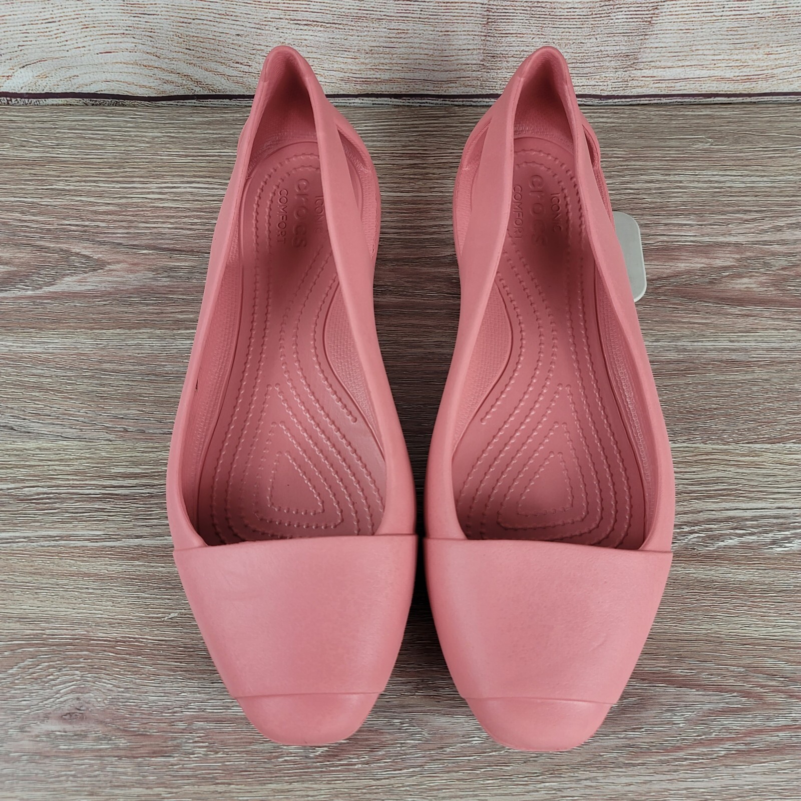 Crocs Sienna Pink Blush Iconic Comfort Ballet Flats W… - Gem