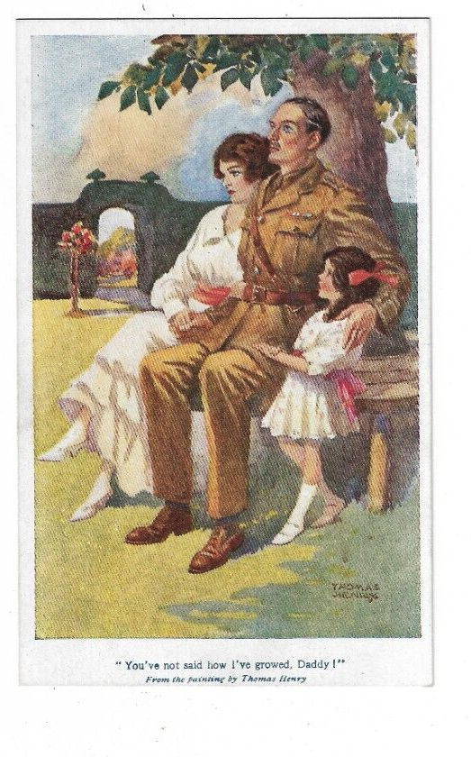 You've Not Said How I've Growed Daddy! Thomas Henry, Artist Signed ...