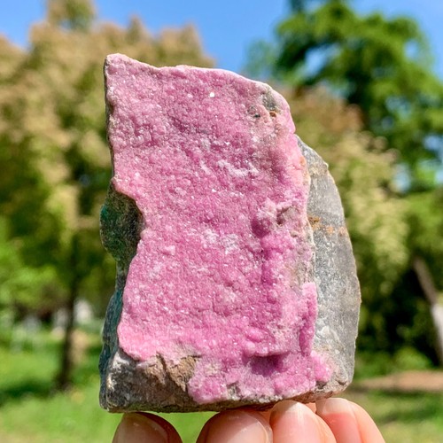 155G Natural Pink Cobaltocalcite Malachite Quartz Crystal Mineral ...