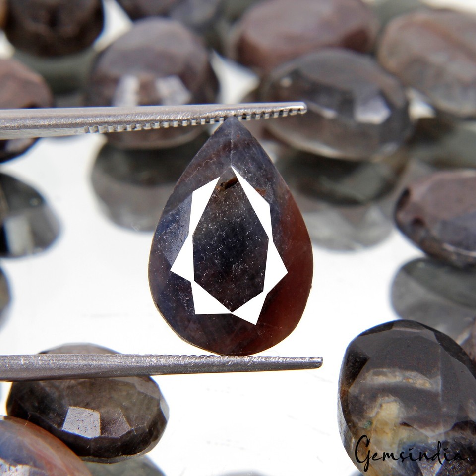 36 Pcs Natural Blue Gray Sapphire Untreated Mix Cut Loose Gemstones~230 ...