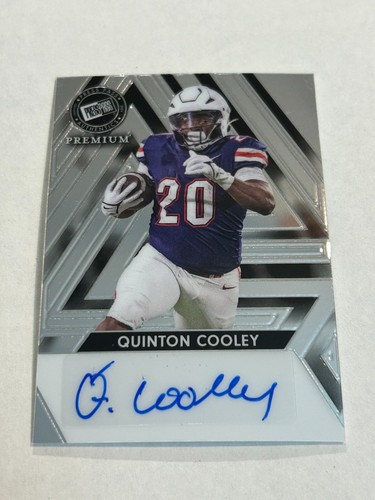 2024 LEAF PRESS PASS PREMIUM QUINTON COOLEY 10/99 ROOKIE AUTO LIBERTY ...