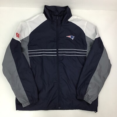 New England Patriots Jacket Men Large Sports Illustrated NFL Football ...
