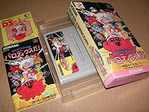Parodius Da Super Famicom SFC SNES Nintendo Konami Used Japan Shooter ...