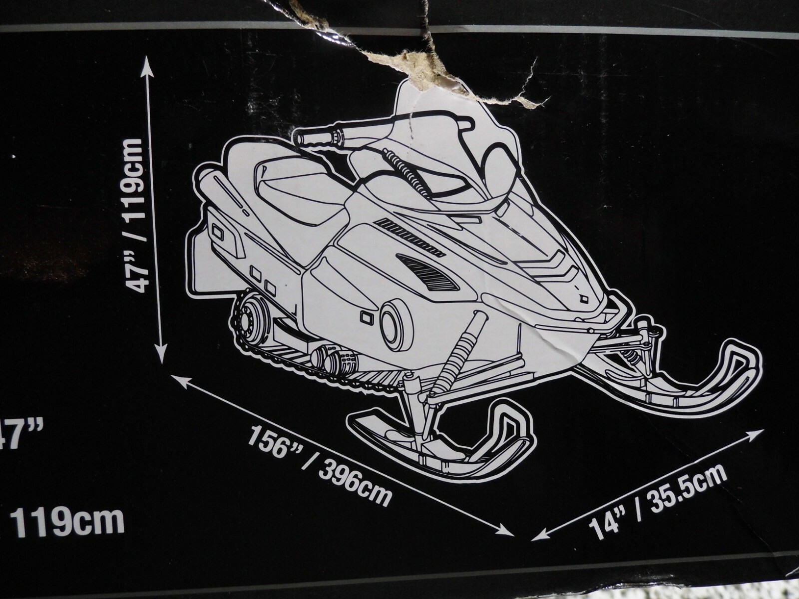 Raider 02-7746 DT-Series Premium Heavy-Duty Snowmobile Storage Cover X ...