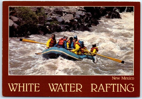 Postcard - White Water Rafting In New Mexico | eBay